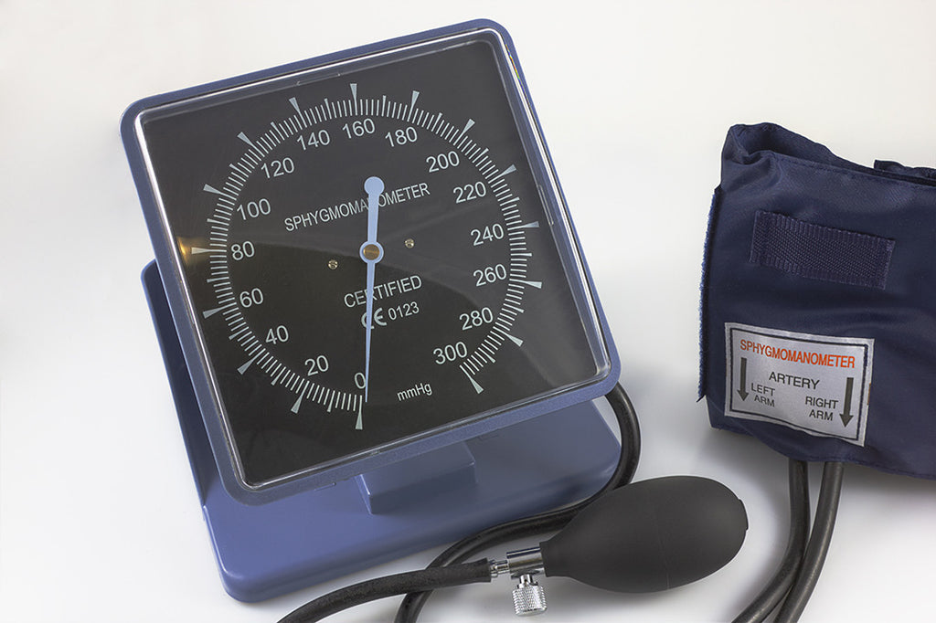 Wall or Desk Model Aneroid Blood Pressure Unit, with Large Dial, Latex ...
