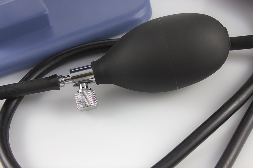 Wall or Desk Model Aneroid Blood Pressure Unit, with Large Dial, Latex ...